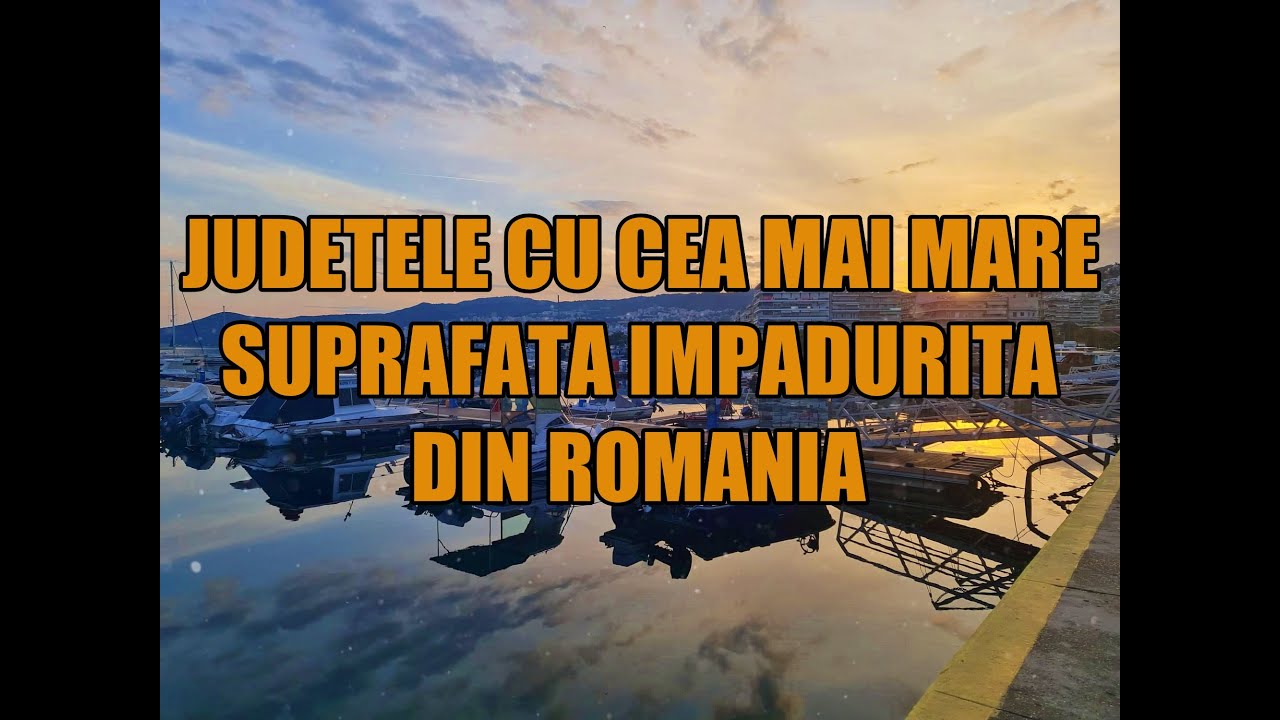 Judetele cu cea mai mare suprafata impadurita din Romania! - YouTube