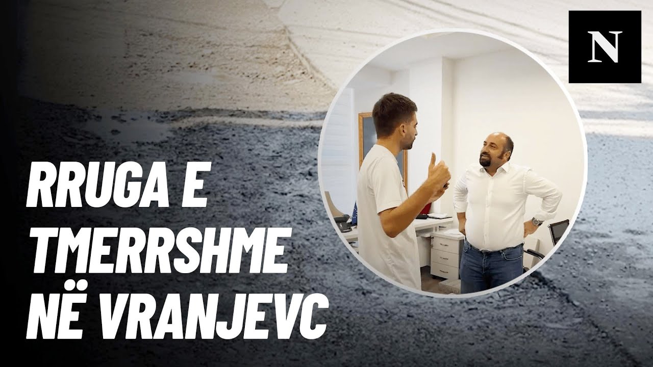 Rruga e tmerrshme në Vranjevc: Burimi shkon në zyrën e Drejtorit ...