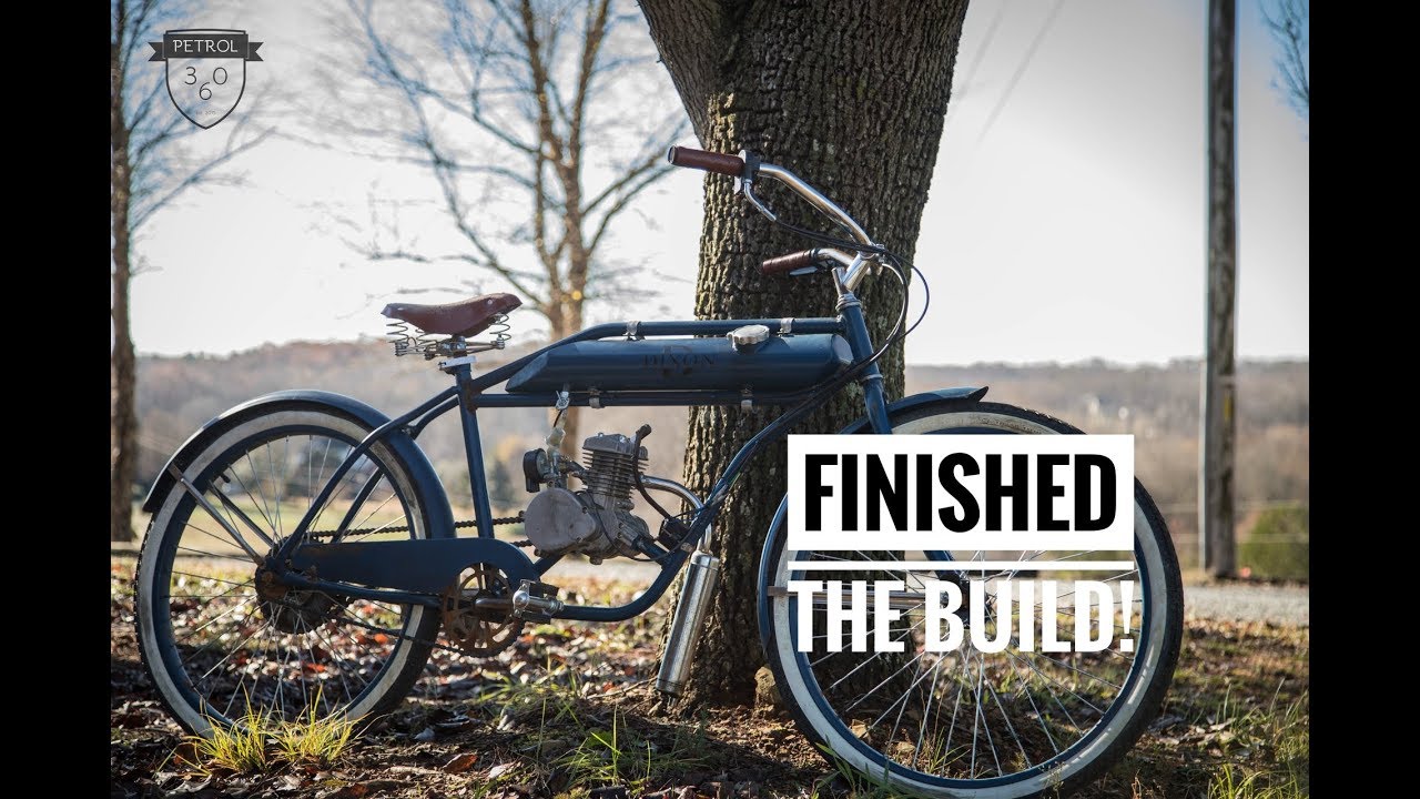 Board Track Racer/ Motorized Bike Project Finished! Part 7 - YouTube