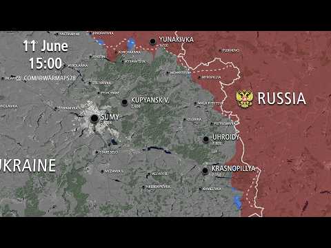 Russian Invasion of Ukraine: Sumy Offensive - Every Day [JAN 10 - JUN 11 2026]