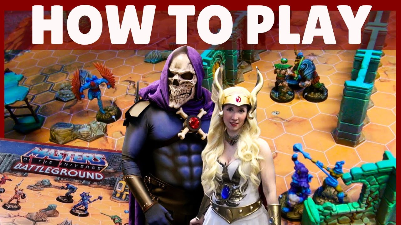 How to Play! He-Man Masters of the Universe Battleground Battle Report ...