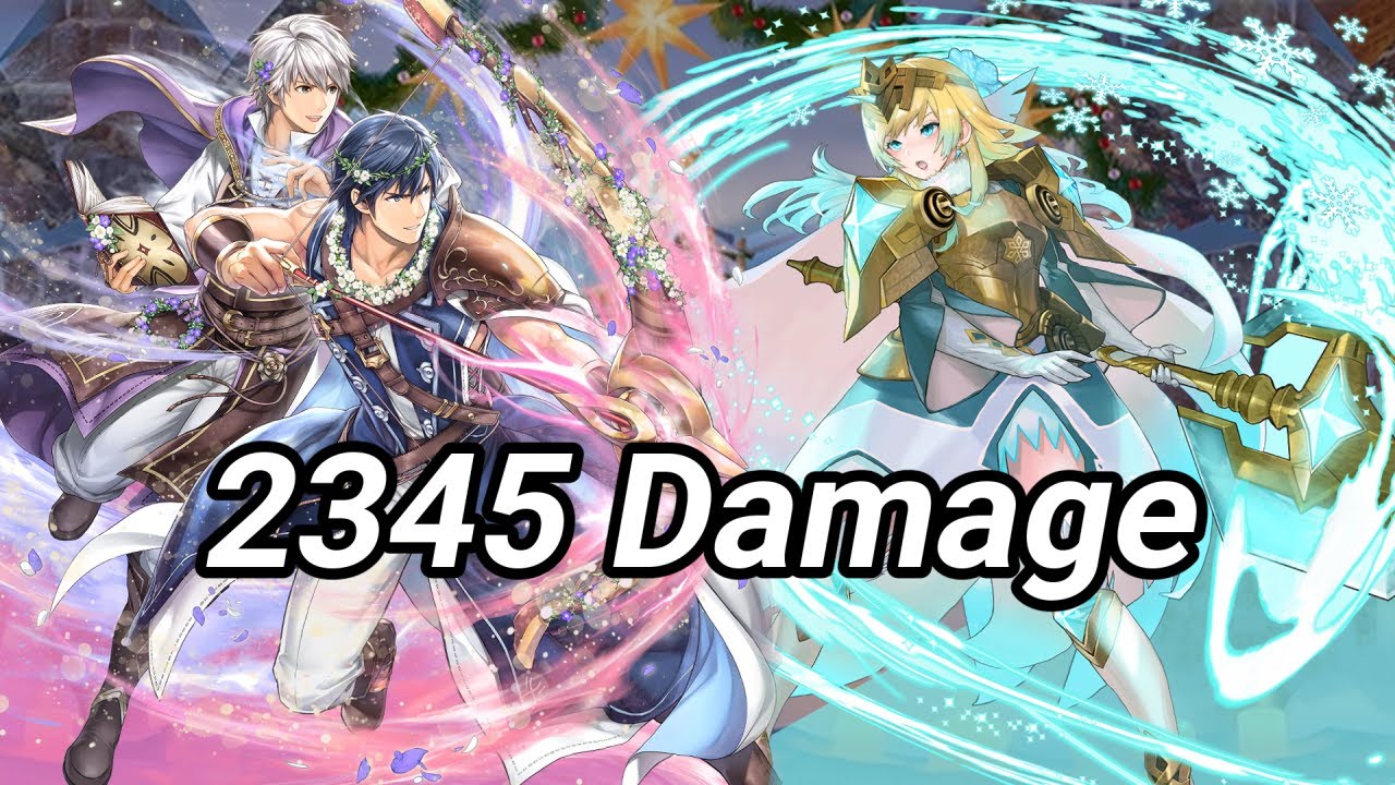 [FEH]Weaving Fighter Ascended Fjorm without Math(2345 Damage) - YouTube
