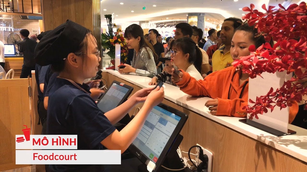 Giải pháp quản lý Food Court tại Food Hall Landmark 81 - YouTube