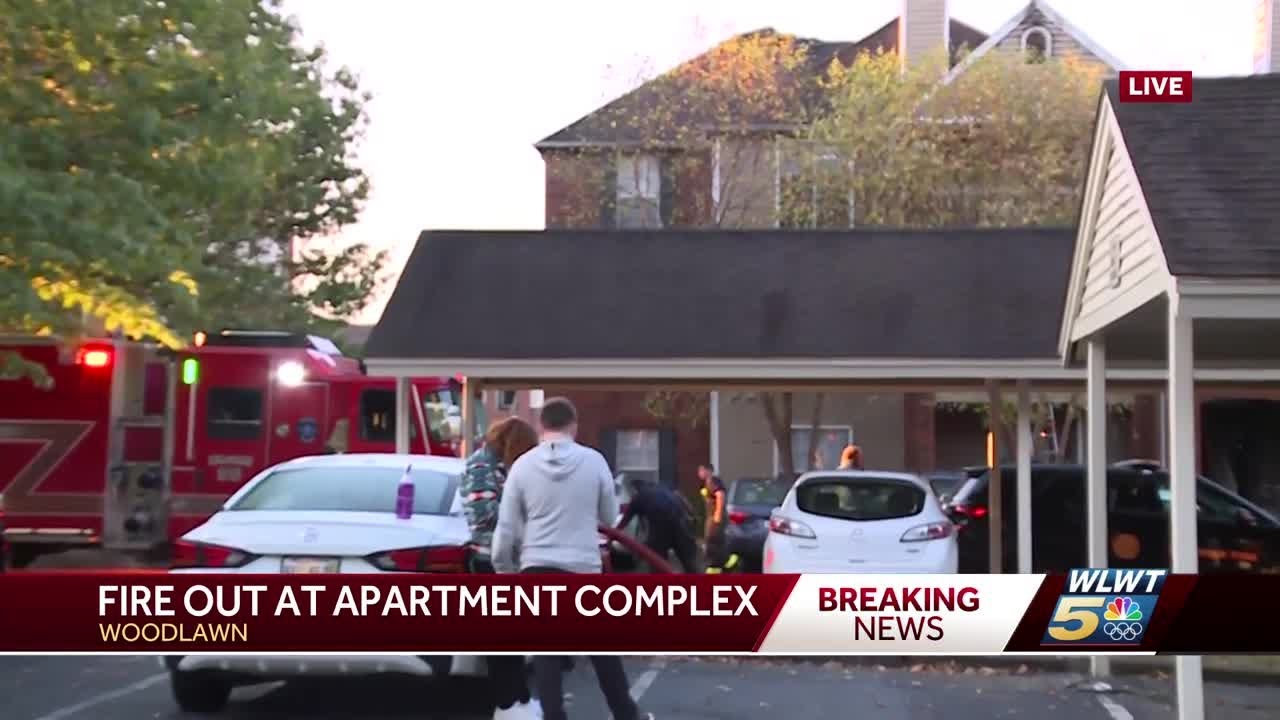 Firefighters put out fire at Woodlawn apartment complex Thursday ...
