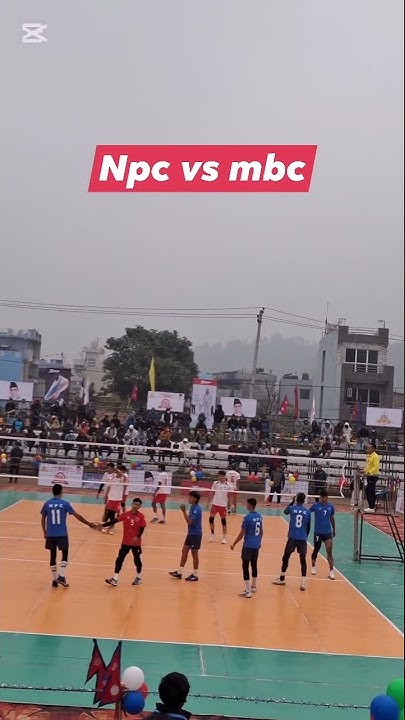 volleyball in butwal .npc vs mbc - YouTube