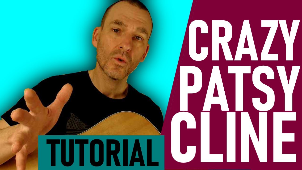 Guitar Tutorial || Crazy - Patsy Cline (Fingerstyle guitar) - YouTube