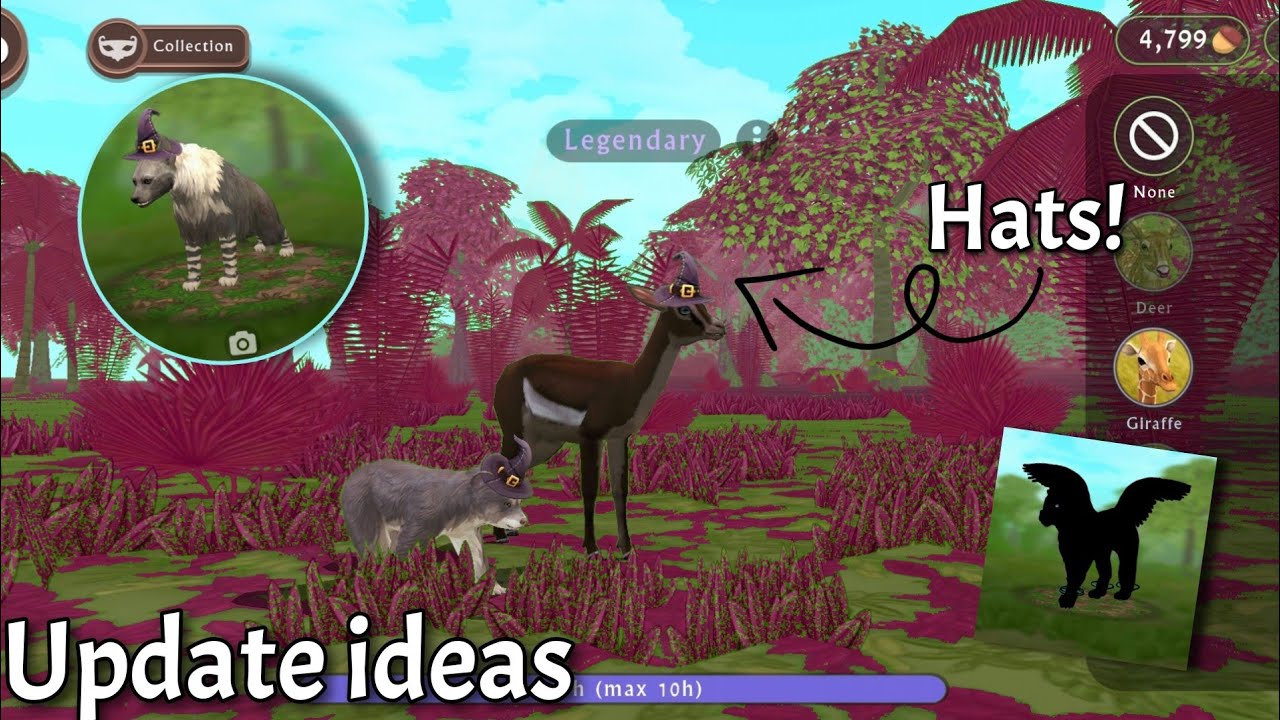 WildCraft update ideas: New Halloween hats and more - YouTube