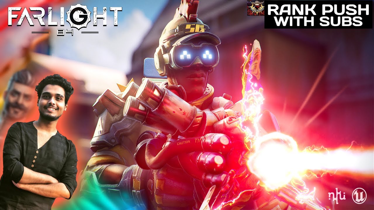 🔴Far Light 84 LIVE |💥Russian Mil gyi guys😍, MK.R Gameplay, Rank push ...