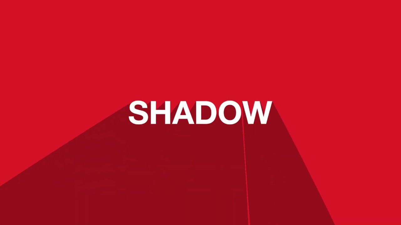 Long Shadow Motion Graphics Tutorial in After Effects. Эффект длинная ...