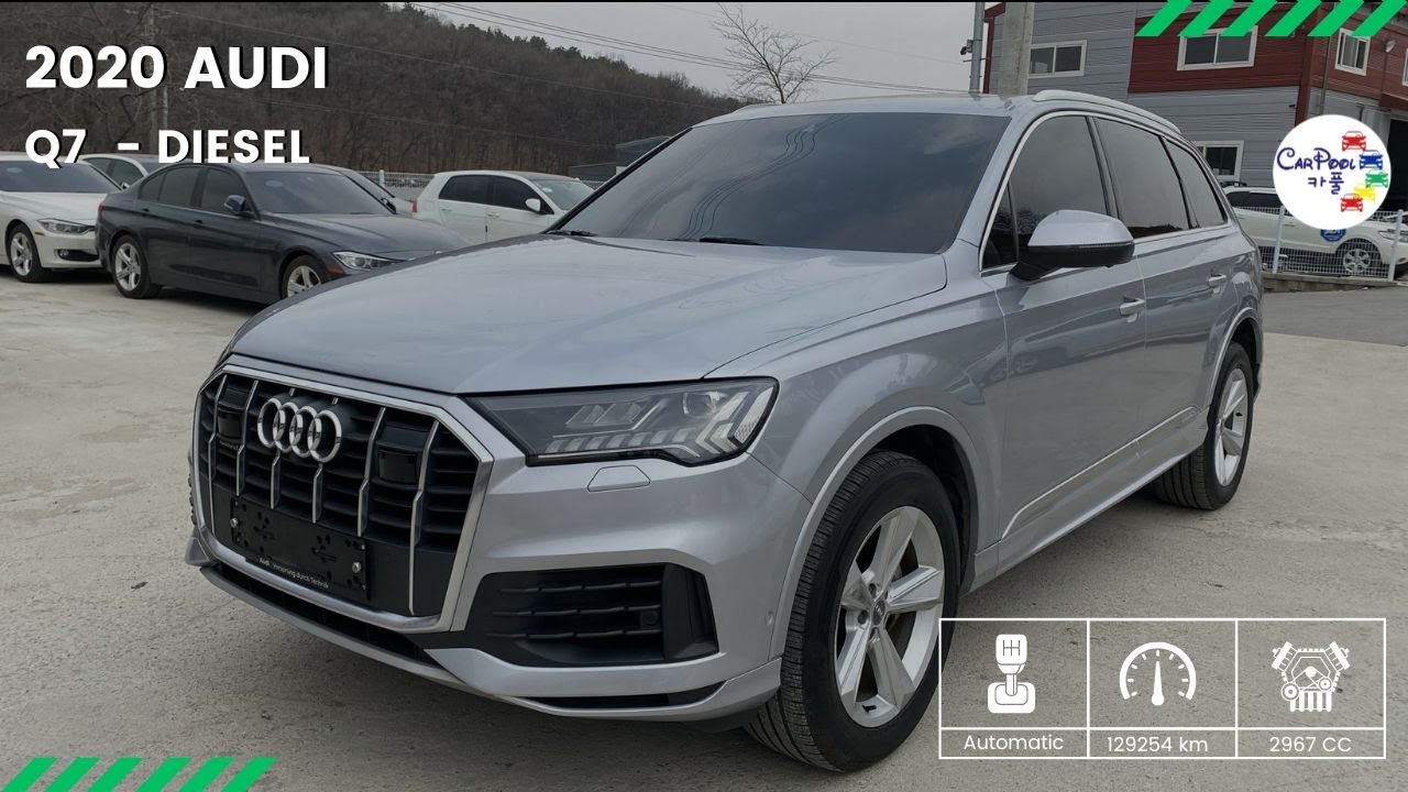 2020 Audi Q7 LD011104+LEATHER SEATS+USB+Airbag+Radio - YouTube