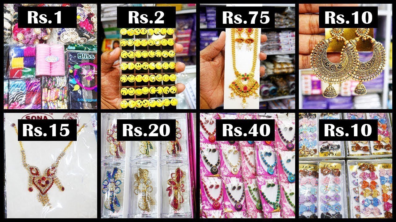 Rs.1/- All Varieties Of Fashionable Fancy Items At Wholesale Price ...