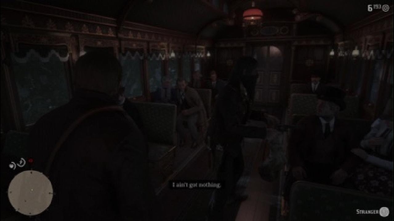 Rdr2 Train heist - YouTube