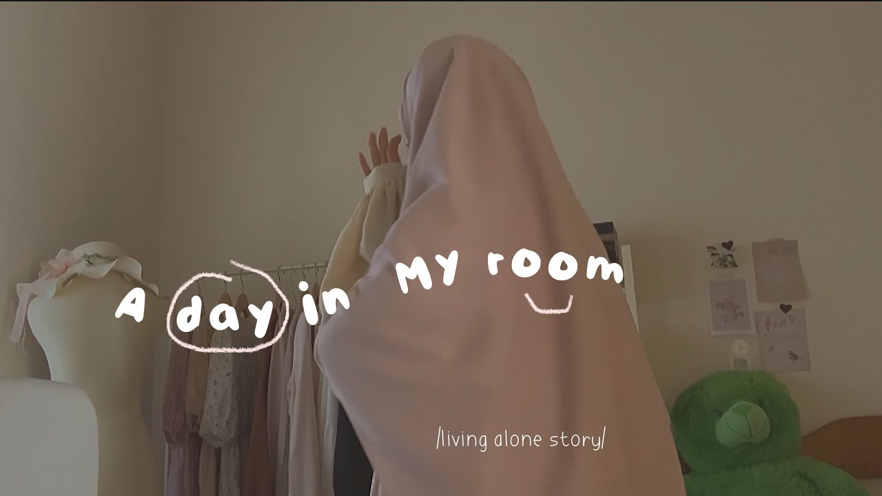 Life lately in my room | Living alone story - YouTube