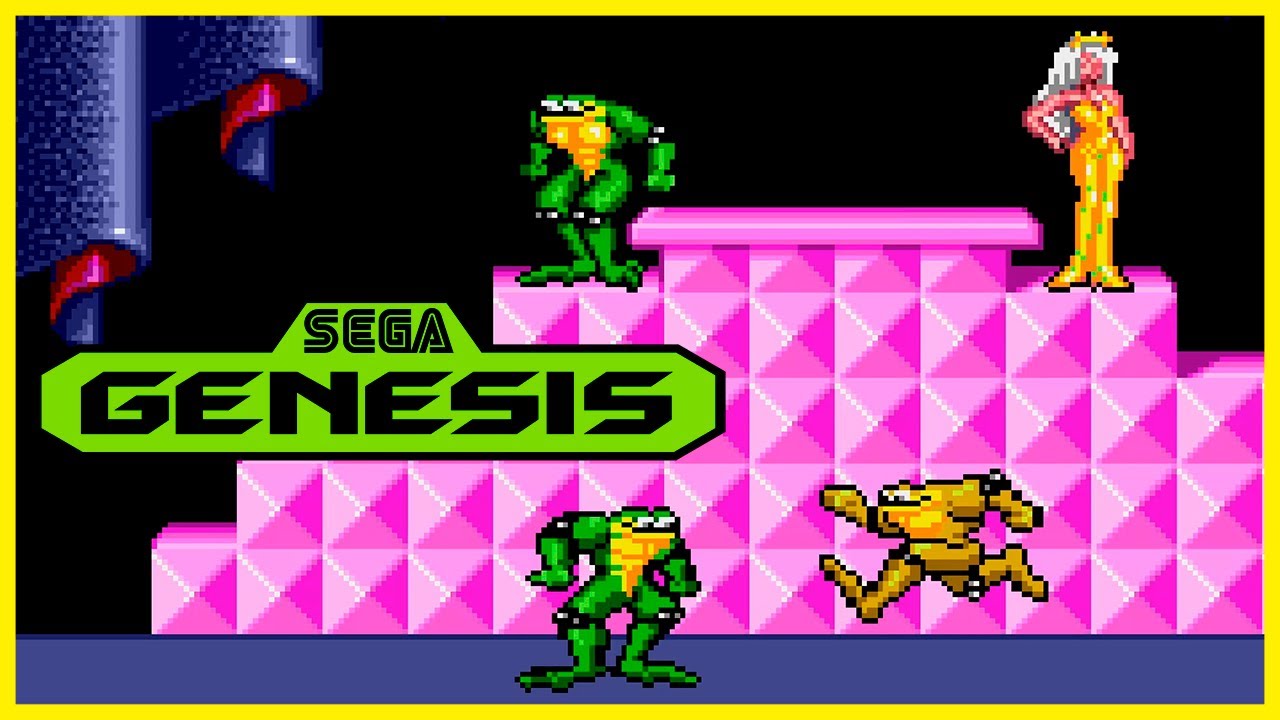 Sega Genesis Gameplay - Battletoads [2 Players] - YouTube