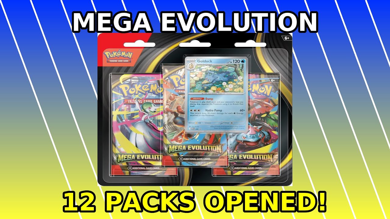 Mega Evolution Packs! INSANE 3-Pack Blister Pulls - YouTube