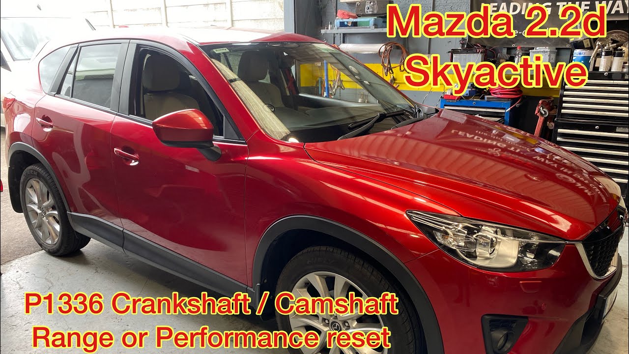 Mazda, P1336 Crankshaft/Camshaft range or performance - YouTube