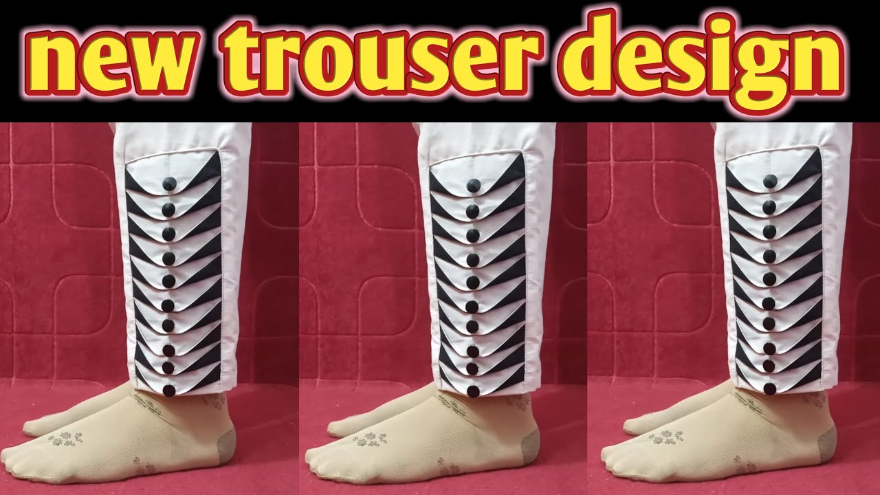 new trouser design cutting and stitching 💝 ladies trouser design 💝 ...