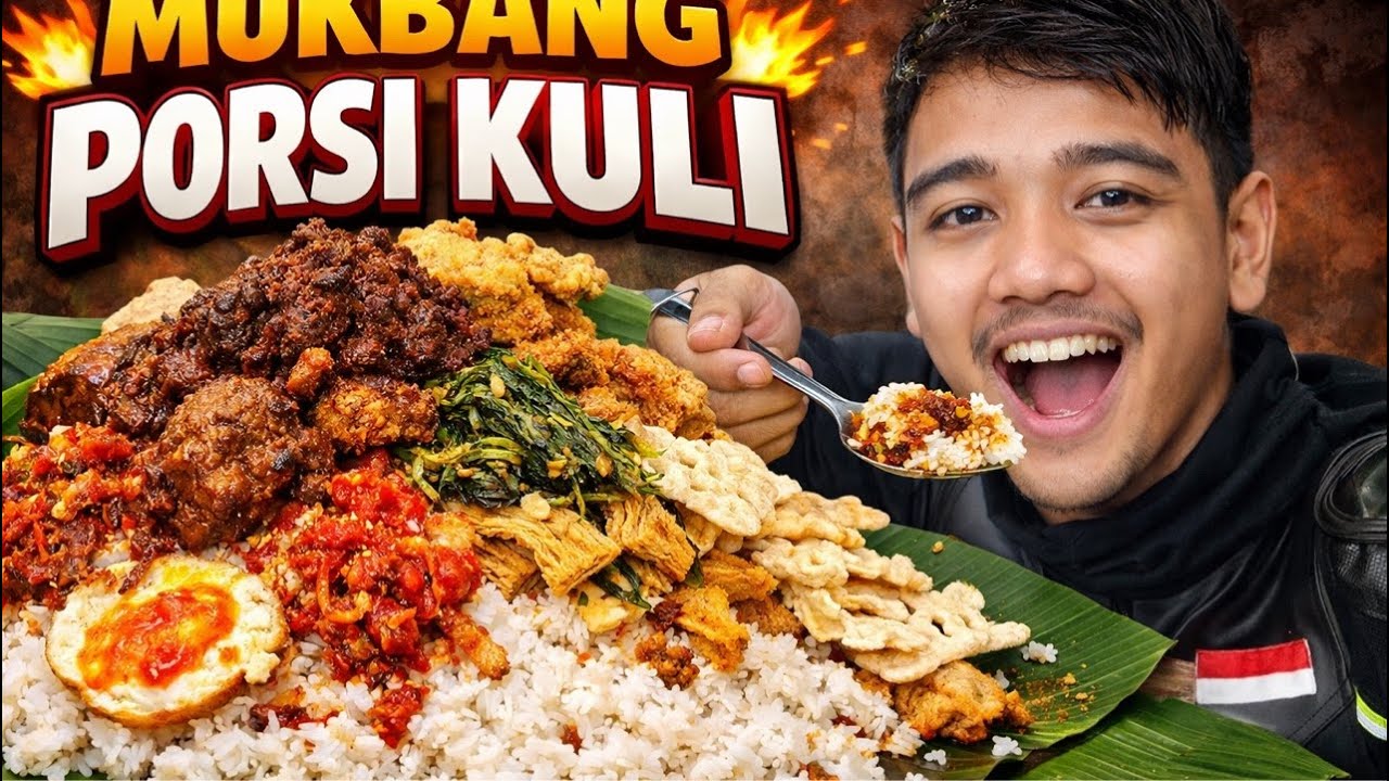 MUKBANG PORSI KULI #nakamamc - YouTube