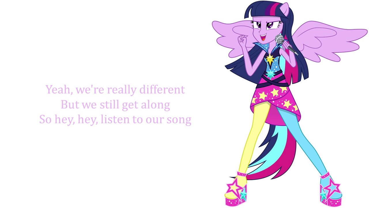 My Little Pony - Equestria Girls Bad Counter Spell Lyrics - YouTube