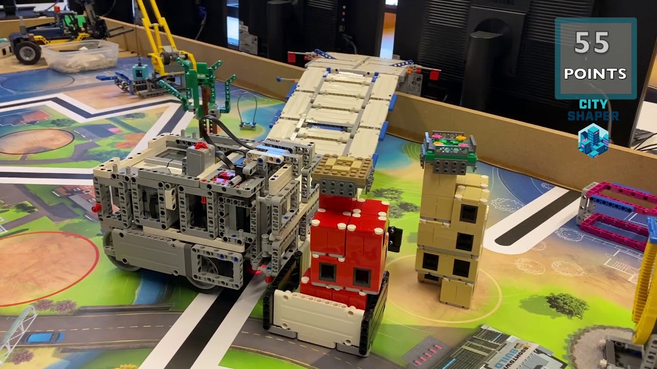 FLL City Shaper Entraînement 21/11/19 - Mission 12 + 13 - 100 pts - YouTube
