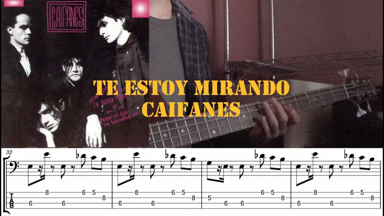 Te Estoy Mirando | Caifanes | Bass Cover (With Tabs) - YouTube