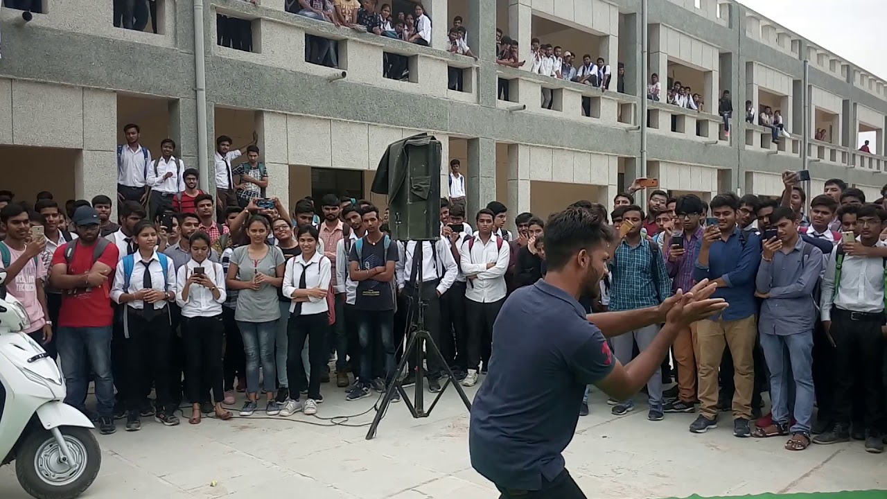 इस भाई ने आग लगा दी लाइव प्रोग्राम में ! ECB college bikaner ! Live FM ...