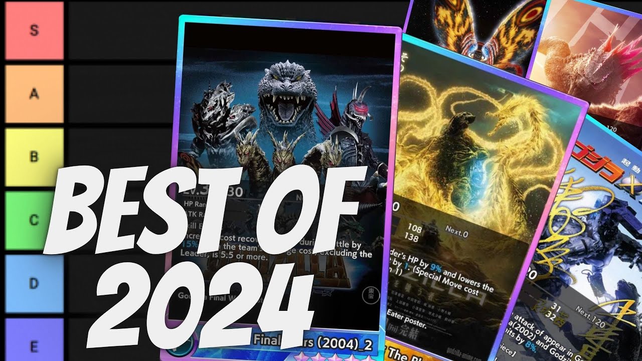 "Godzilla Battle Line: Ultimate Tier List for Battle Memory Cards ...