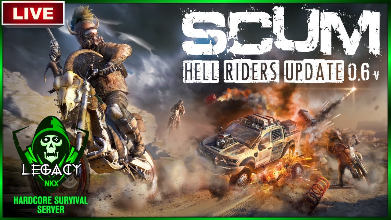 SCUM - Hell Riders Update 0.6 | Legit Game Changer - YouTube