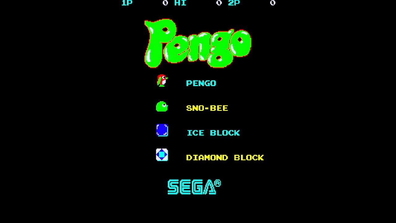 Pengo Gameplay (Alternate Music) - YouTube