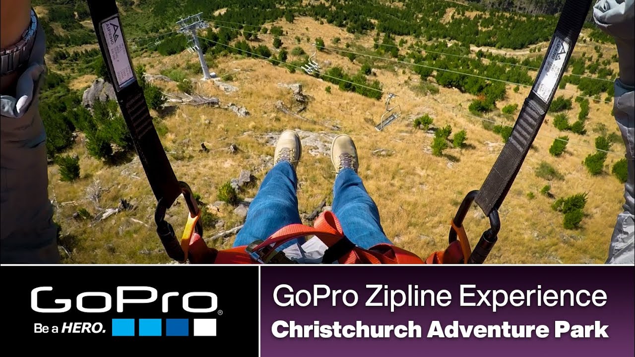 Zipline Experience - Christchurch Adventure Park - Edited GoPro Footage ...