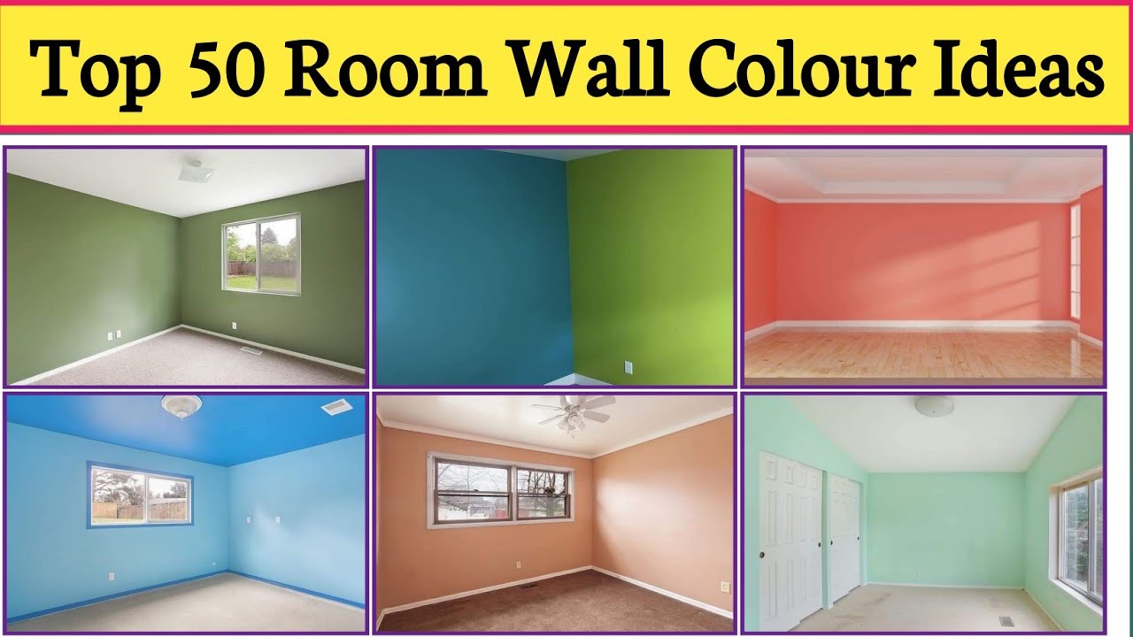 Top 50+ Light Colour For Living Room || Wall Painting Design Ideas ...