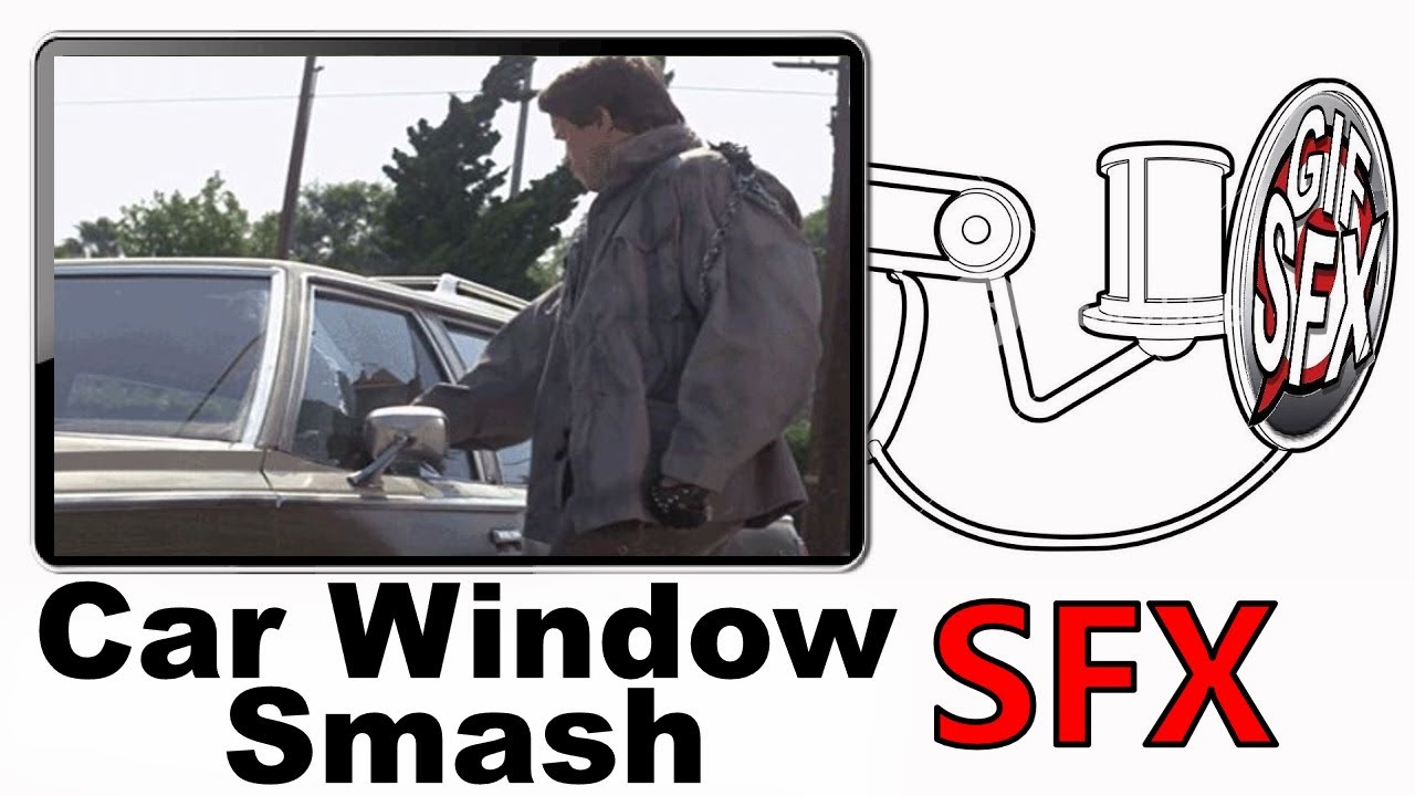 Car Window Smash Sound Effects - Window Shatter SFX - YouTube
