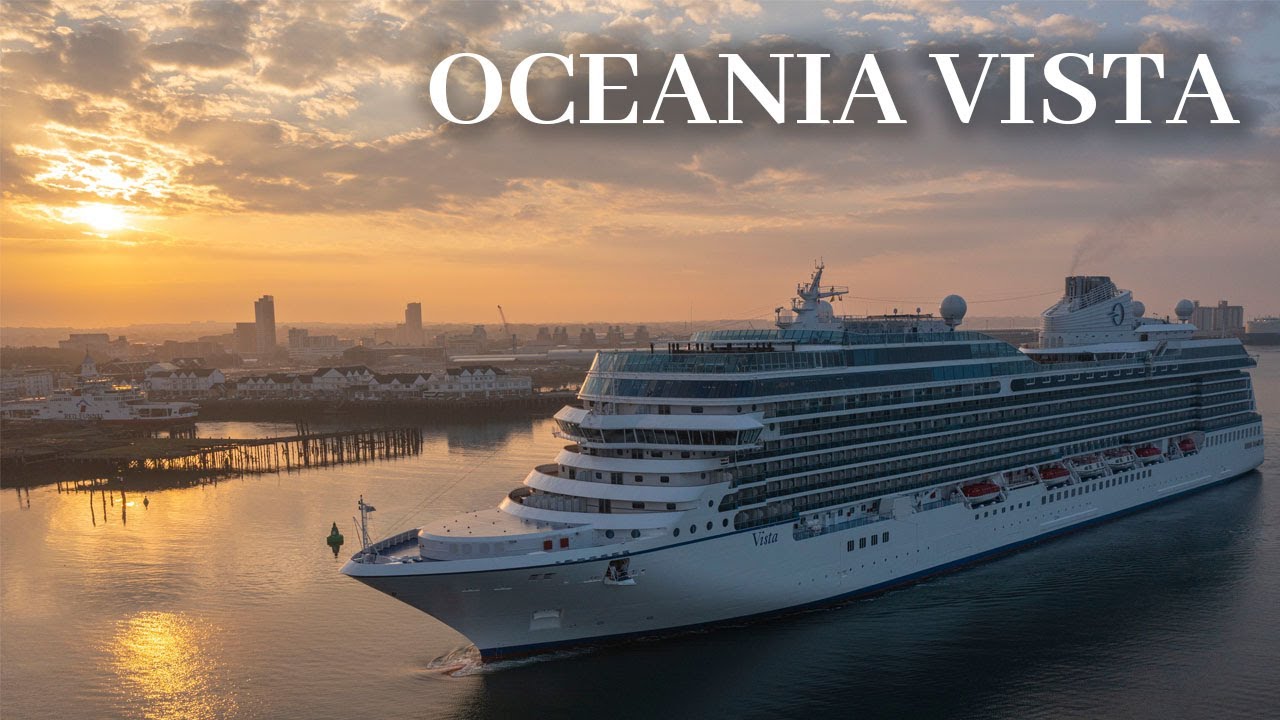 Oceania Cruises Vista - First Arrival at the Port of Southampton - YouTube