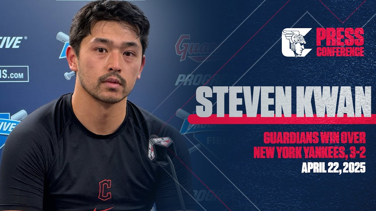 Steven Kwan Talks About the Guardians Comeback Win Over Yankees - YouTube