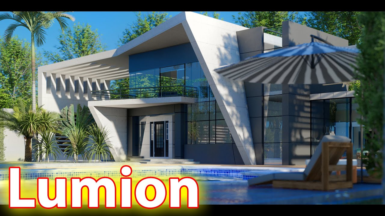 Amazing realistic natural light in Lumion - YouTube