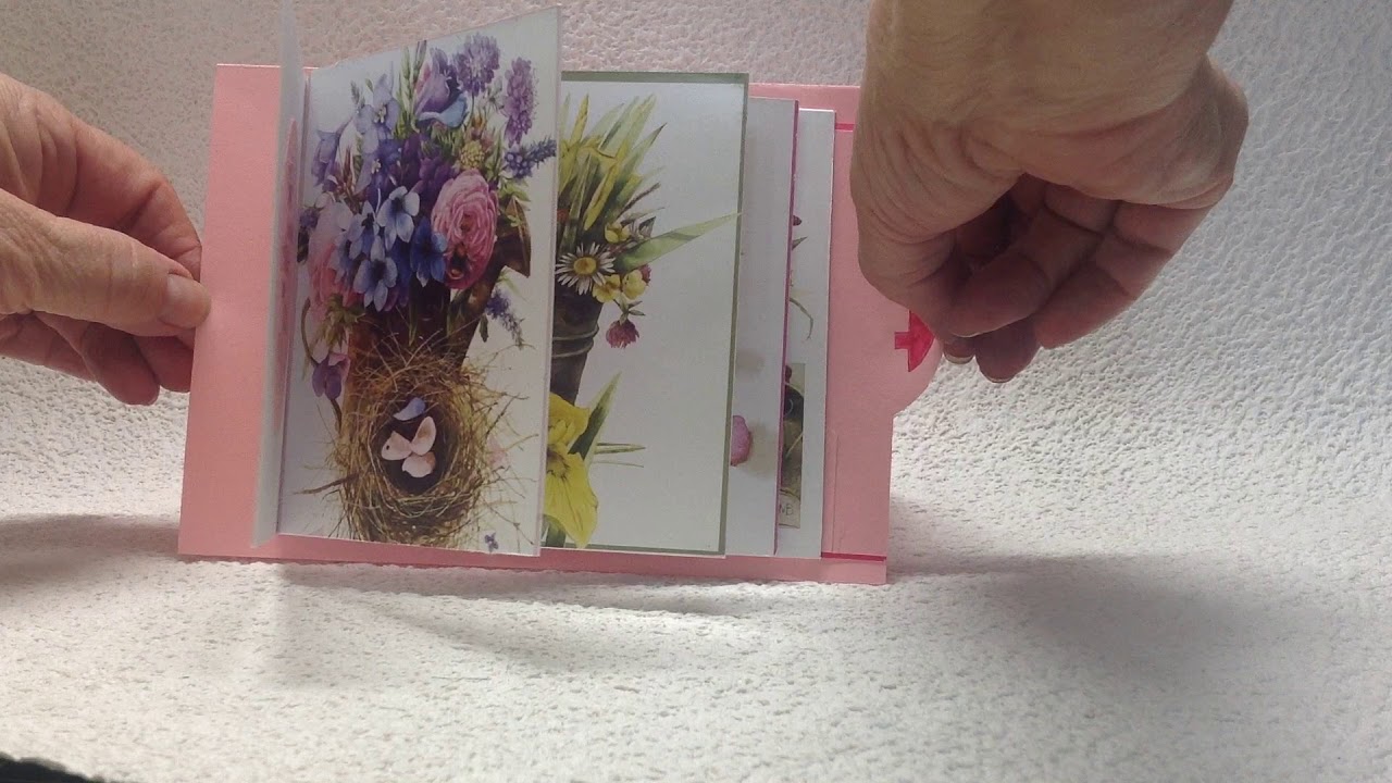 Waterfall Friendship Card - YouTube