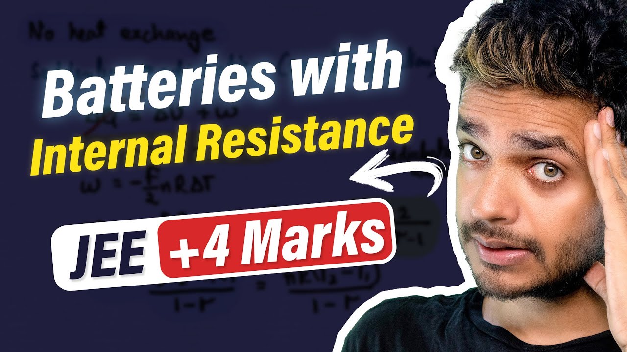 Batteries with Internal Resistance Questions for JEE NEET | Current ...