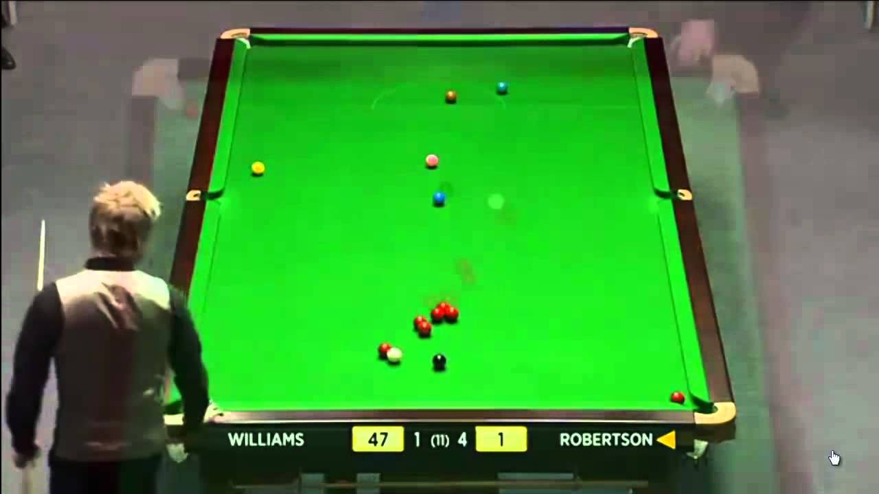 Amazing snooker situation, NeilRobertson & Mark Williams - YouTube