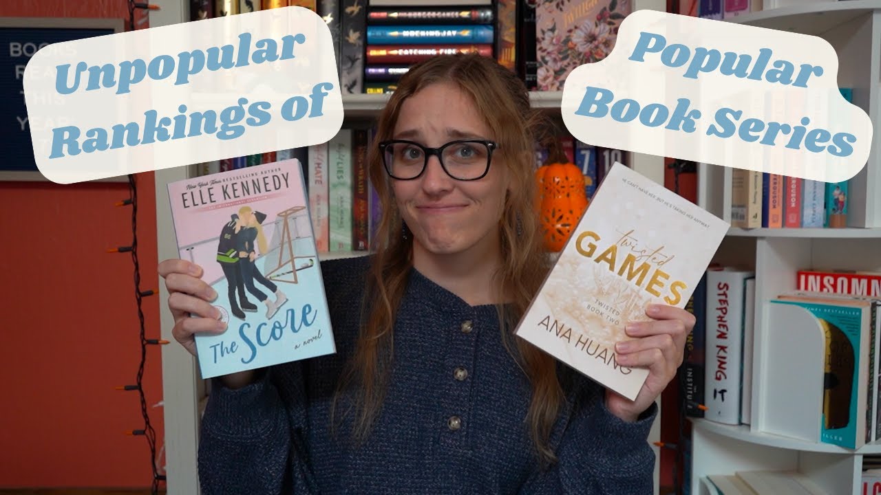 My Unpopular Rankings of Popular Book Series 📚 - YouTube