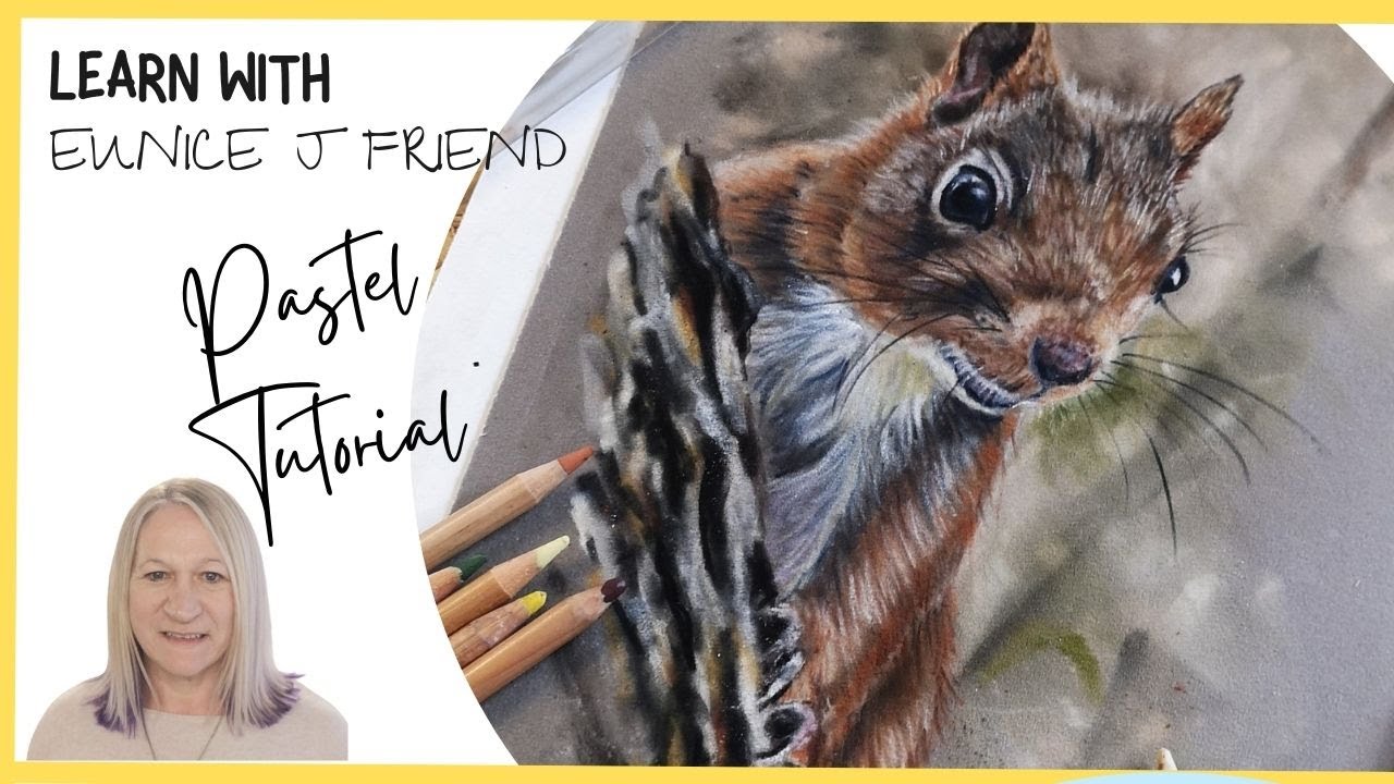 Timelapse Squirrel Pastel Tutorial: Watch as I Bring a Cute Critter to ...