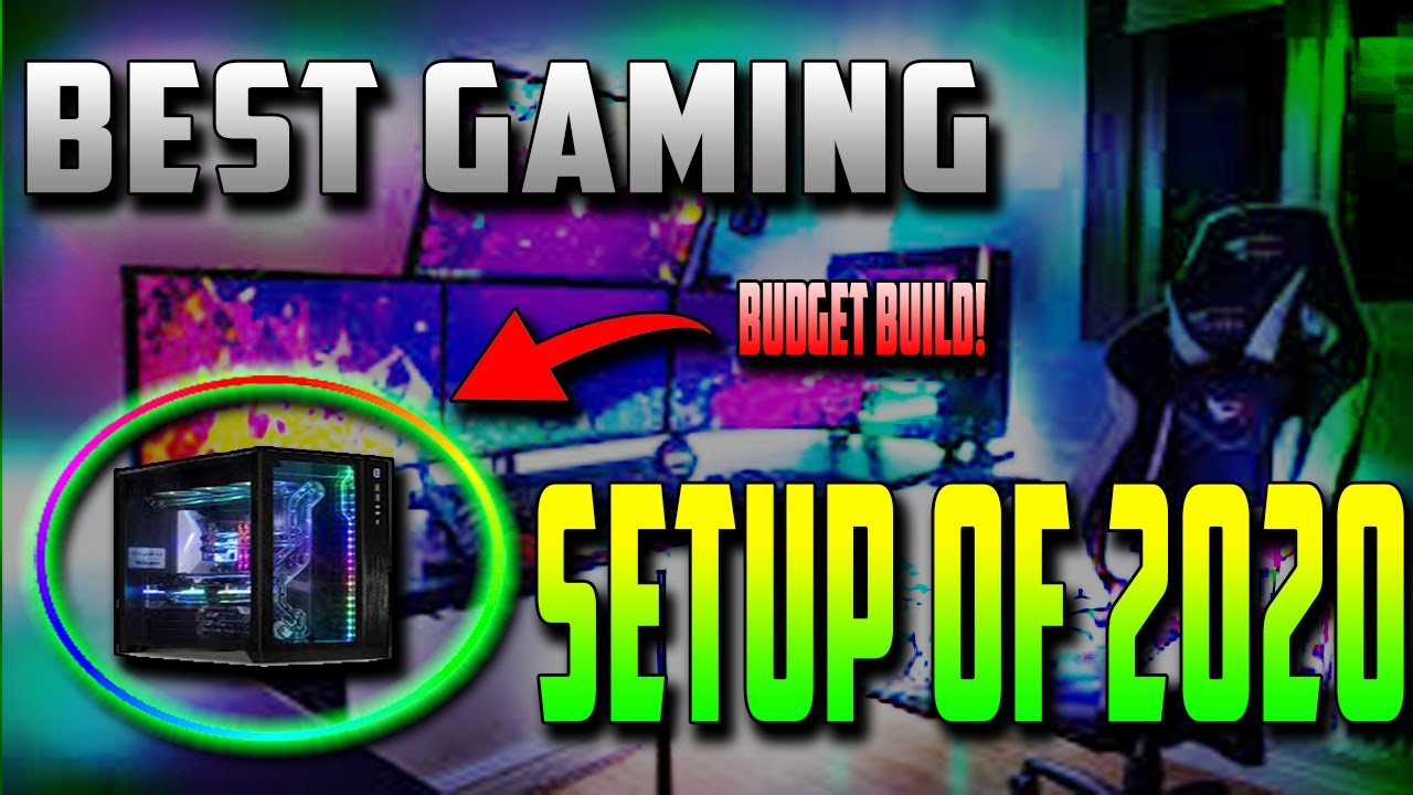 BEST GAMING SETUP OF 2020! - YouTube