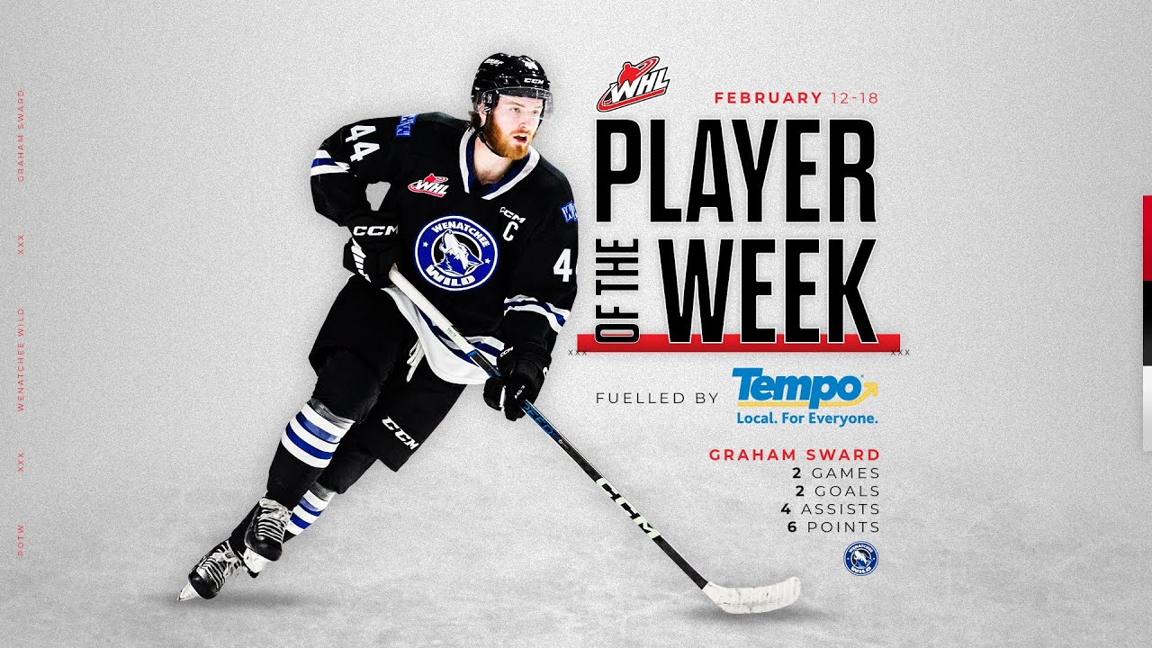 Tempo WHL Player of the Week – Graham Sward (February 20, 2024) - YouTube
