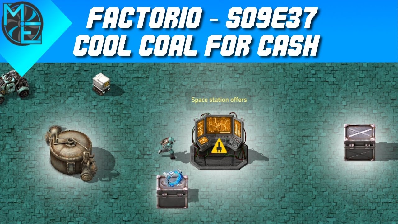 Factorio - S09E37 - Cool Coal for Cash - YouTube