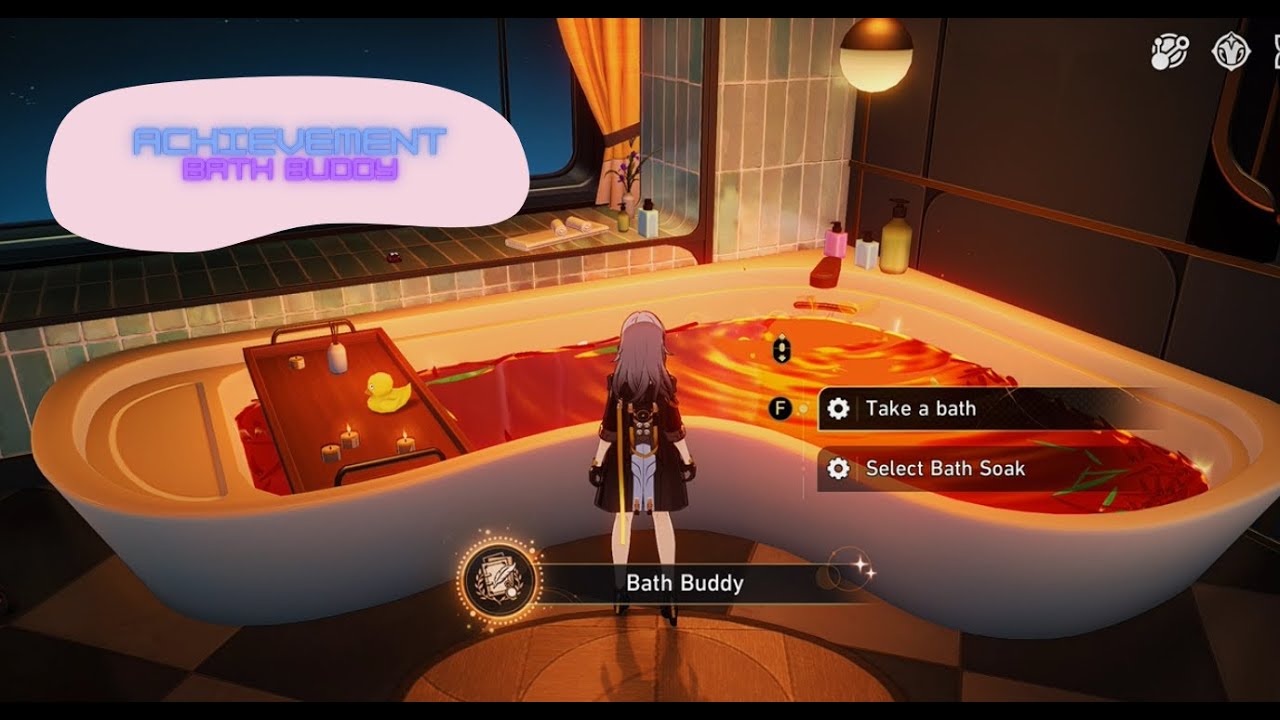 "Bath Buddy" HSR Achievement - YouTube