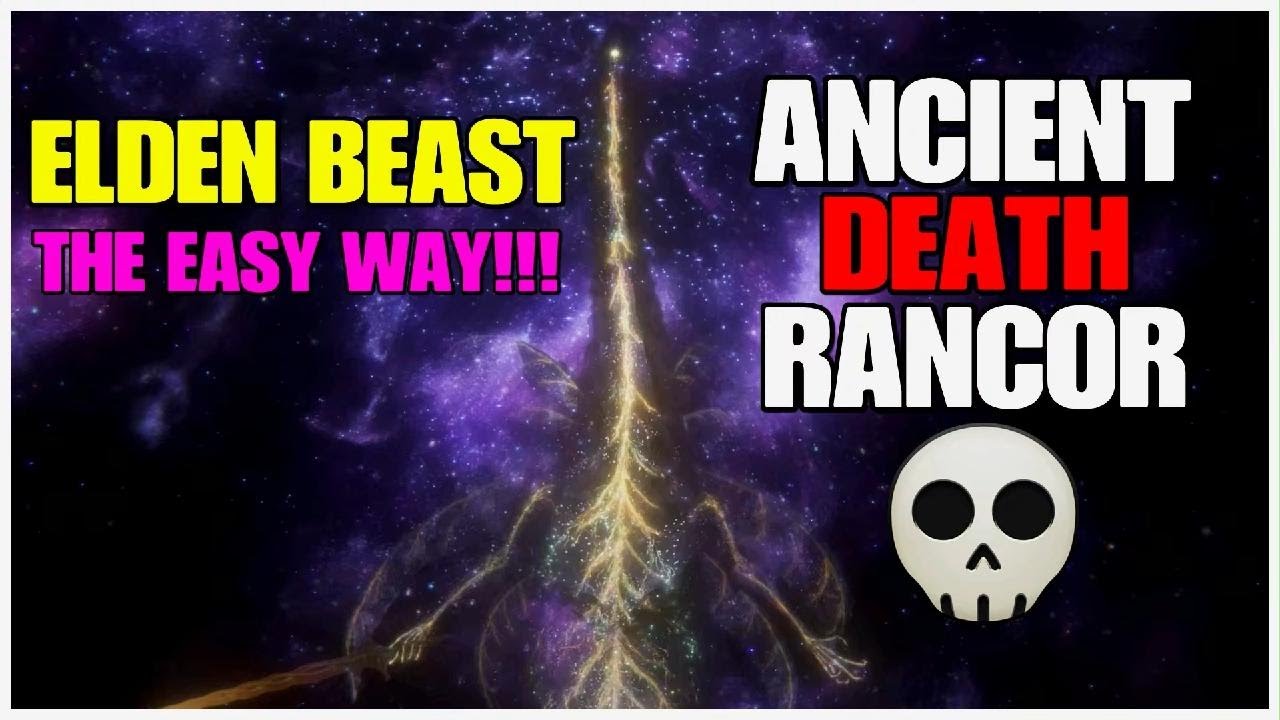 ELDEN RING - Elden Beast | Easy Cheesy | Ancient Death Rancor - YouTube