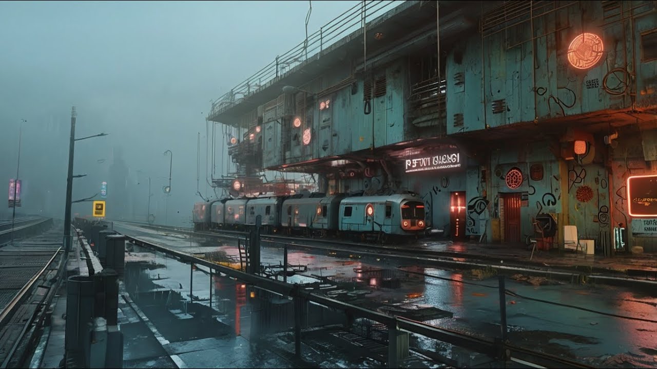 District - Blade Runner Ambient Journey - Dystopian Ambience for Focus ...