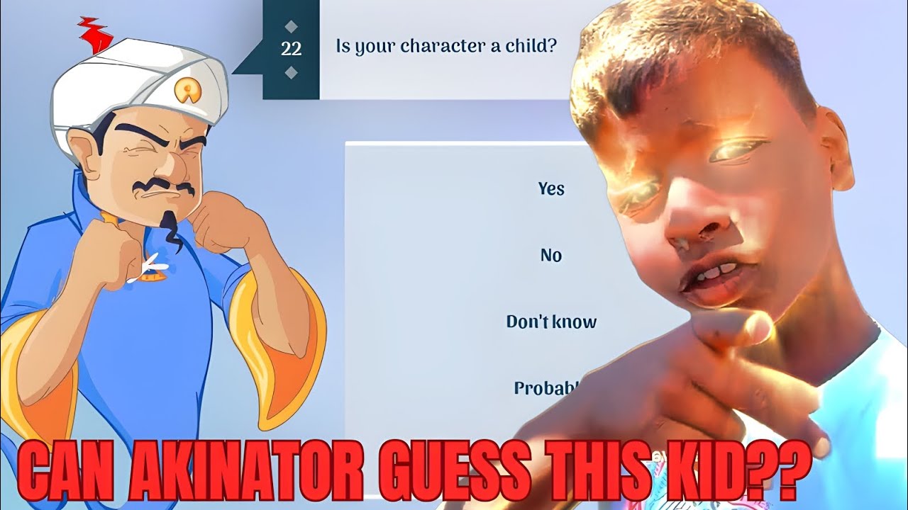 AKINATOR FAIL TO FIND THIS VIRAL BOY | AKINATOR | #totalgaming # ...