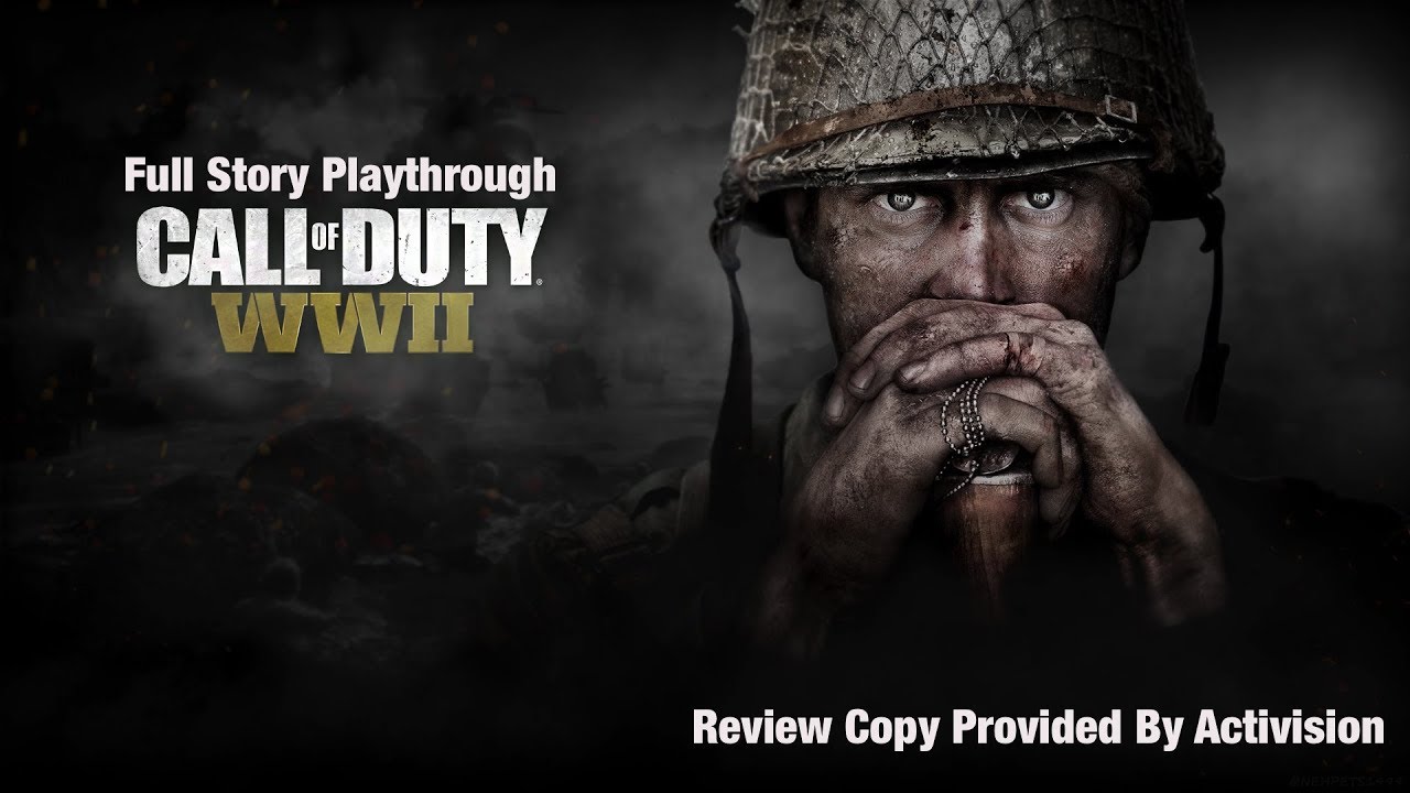 Call of Duty WWII Story Playthrough PS4 Part 1 - YouTube