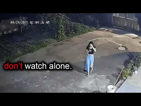 SCARY GHOST Videos caught on Security Camera