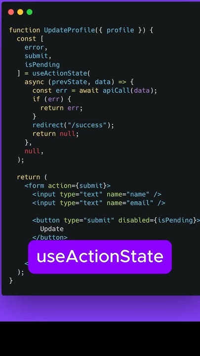 React 19 Updates Useactionstate React Programming Reactcomponent Coding Frontend